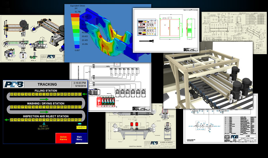 Mechanical and Electrical Design | Projects Designed & Built, Inc.